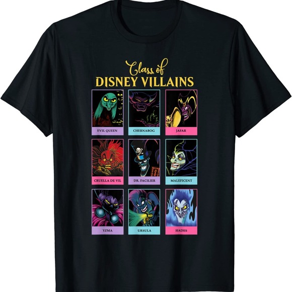 Tops | Disney Villains Class Of Disney Villains Yearbook | Poshmark